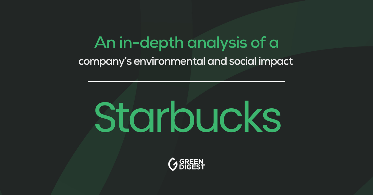 Evaluating a company's impact (the case of Starbucks)