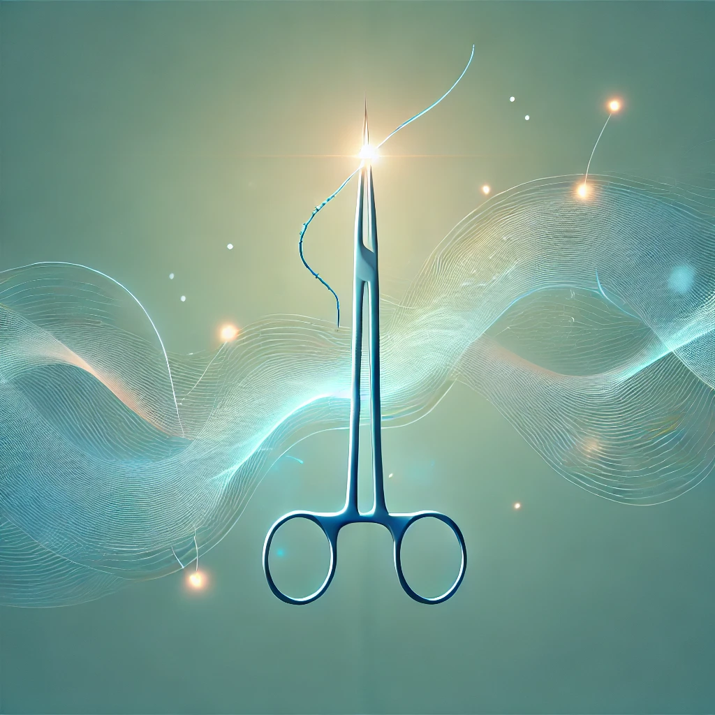 Electric Sutures Speed Up Healing with Bioabsorbable Stitches