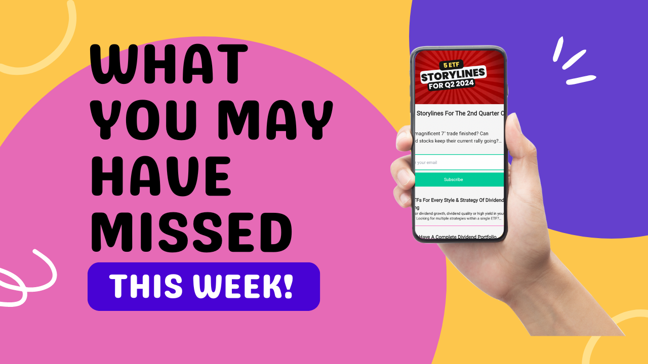 What You May Have Missed This Week...