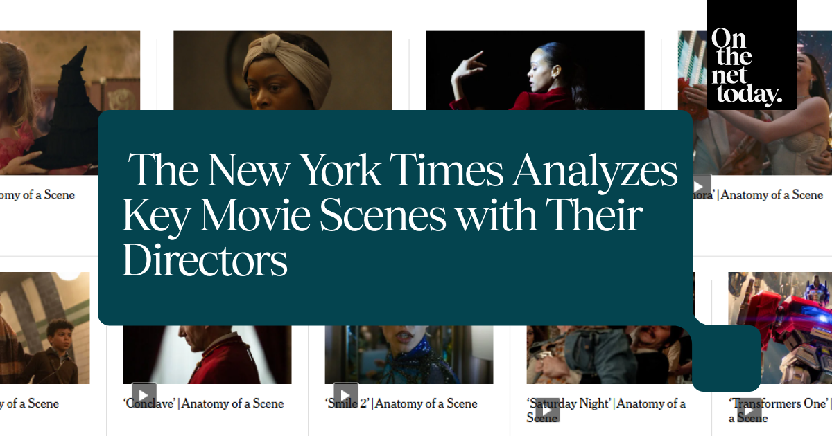 The New York Times analyzes key movie scenes with their directors
