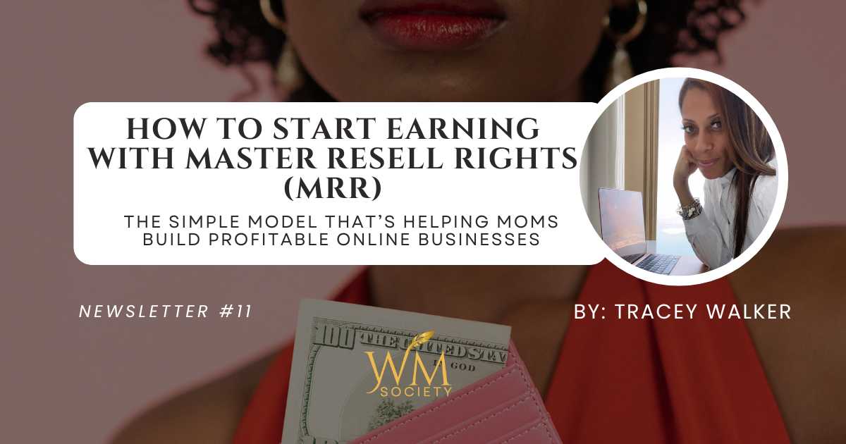 How To Start Earning With Master Resell Rights (MRR)
