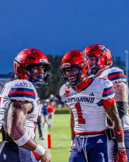 The Richmond Spiders football team takes on North Carolina tomorrow.