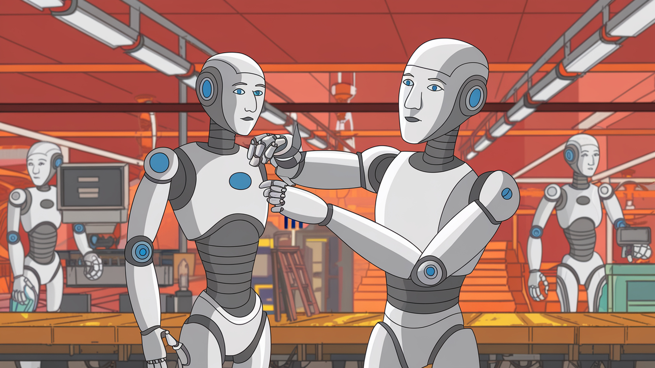 Self-replicating robot revolution begins