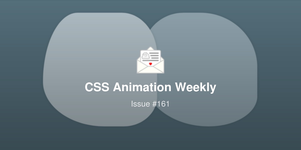 Css Animation Weekly 161