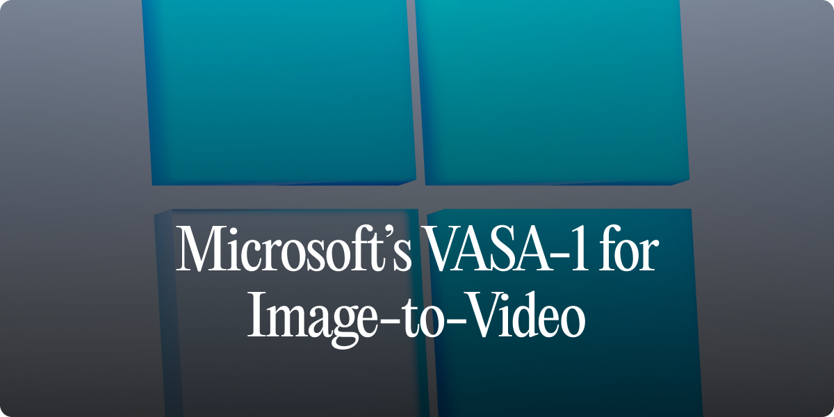 Create video from still images with Microsoft's VASA-1
