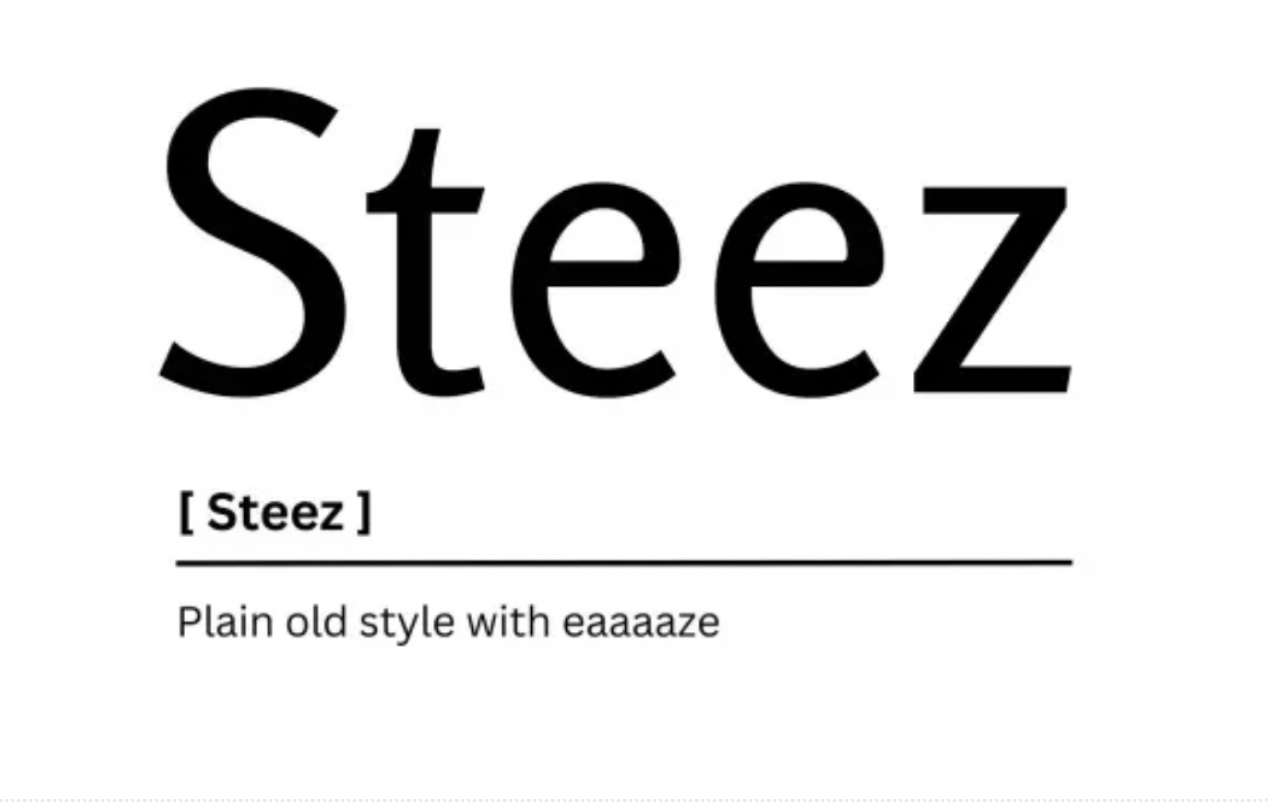 What does Steez actually mean?