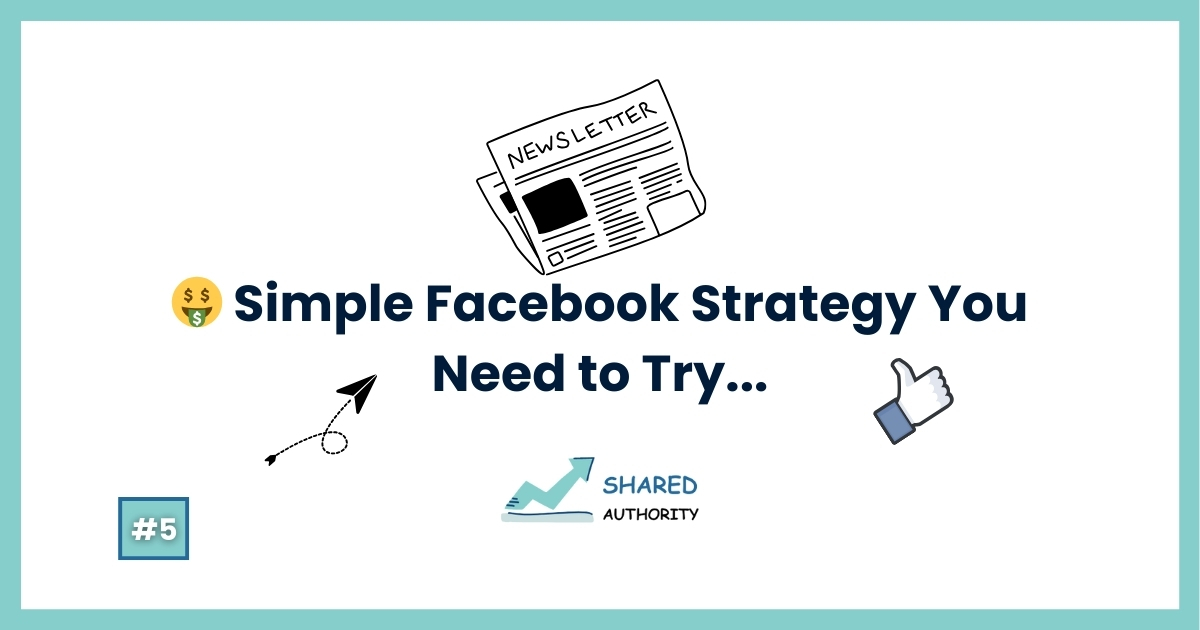 🤑 Simple Facebook Growth Strategy You Need to Try...