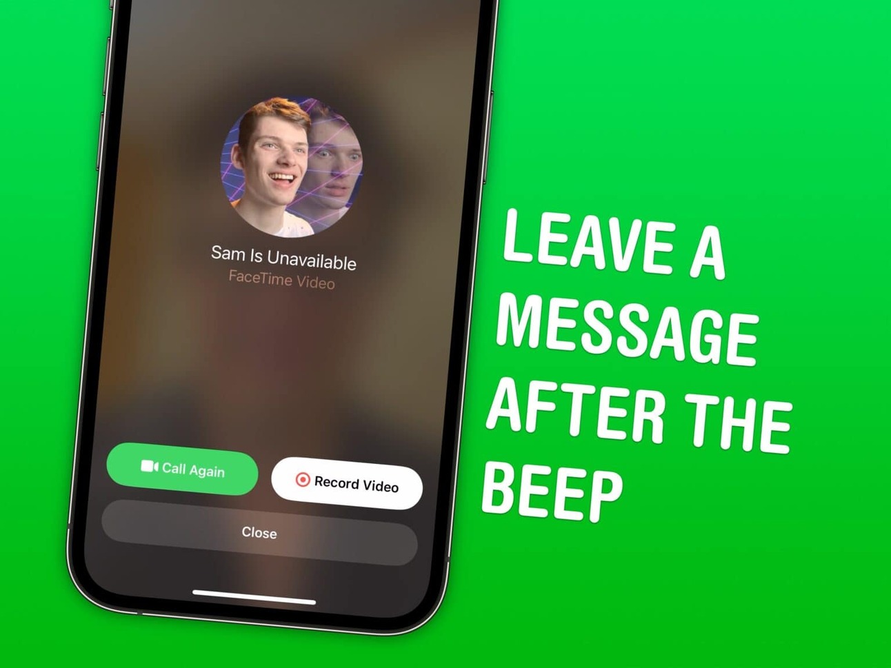 How to leave a FaceTime voicemail