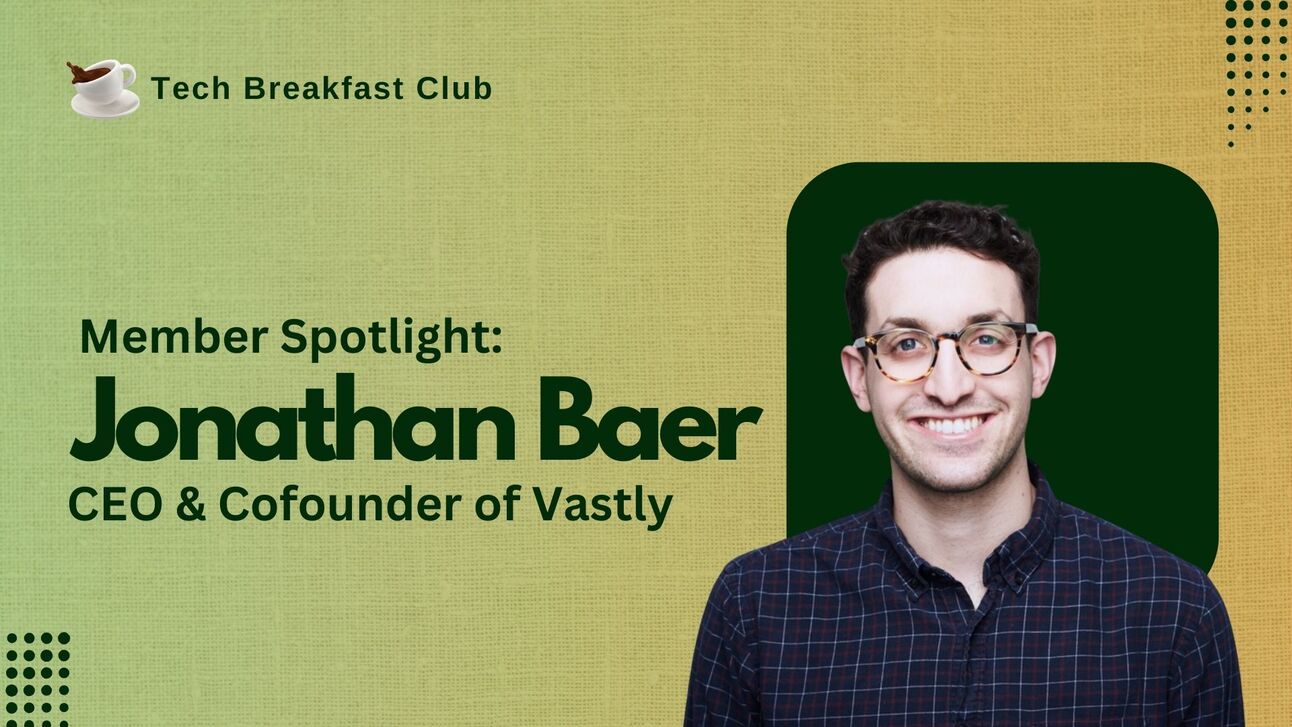 ☕️ TBC Events + Interview with the Founder of Vastly