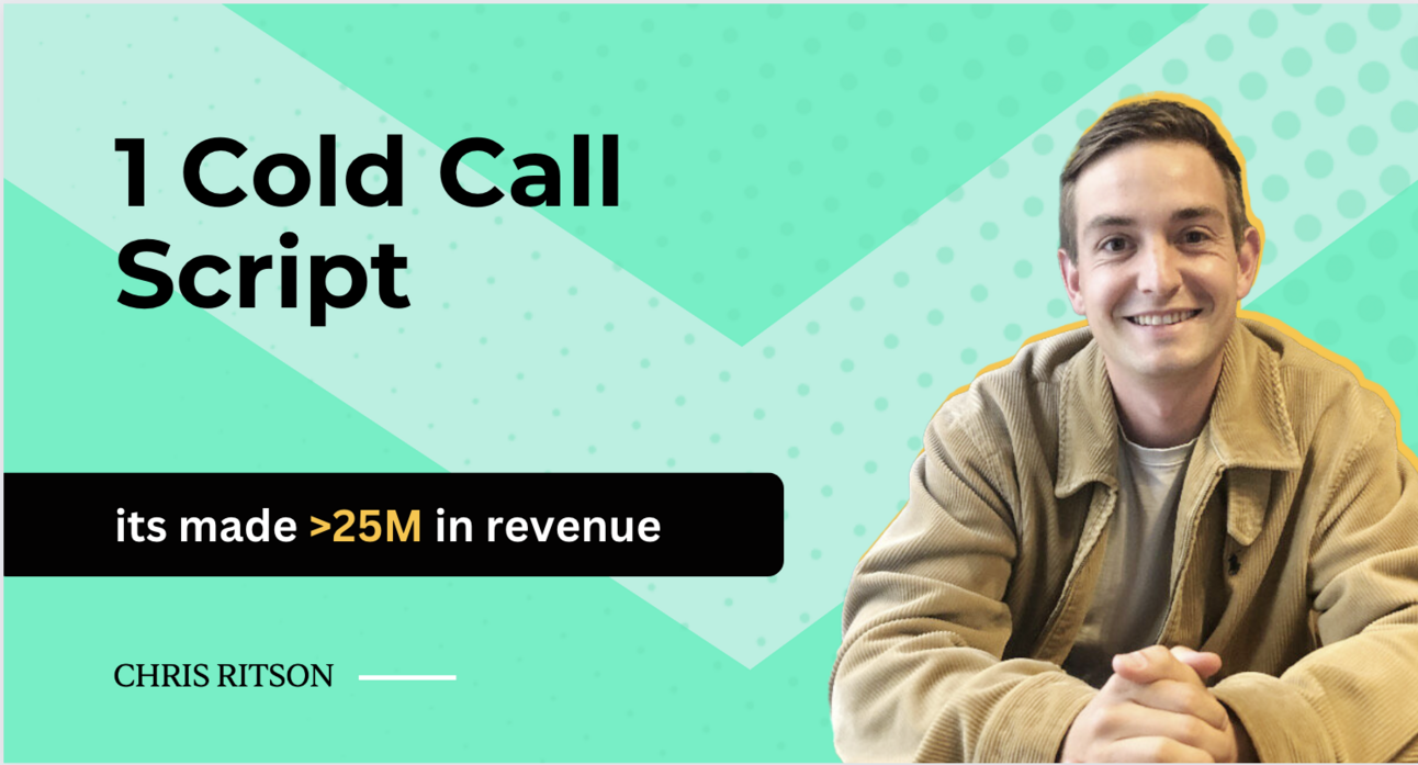 1 Cold Call Script (my best ever)