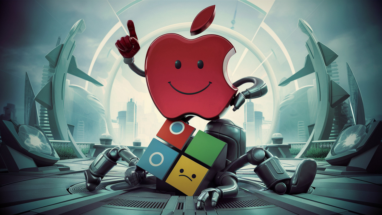 📉 Microsoft loses to Apple (again)