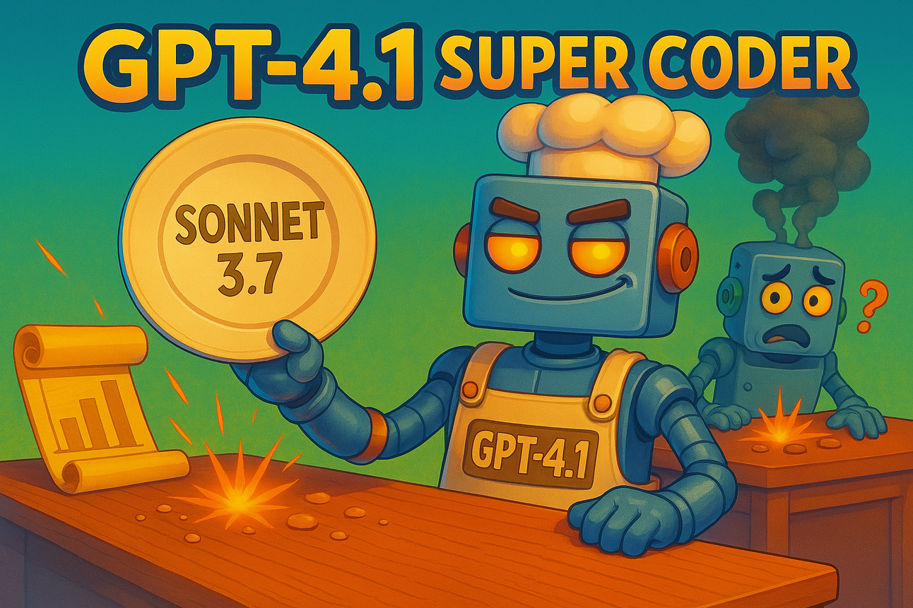 OpenAI GPT 4.1 Crushes Coding for Developers and Coders