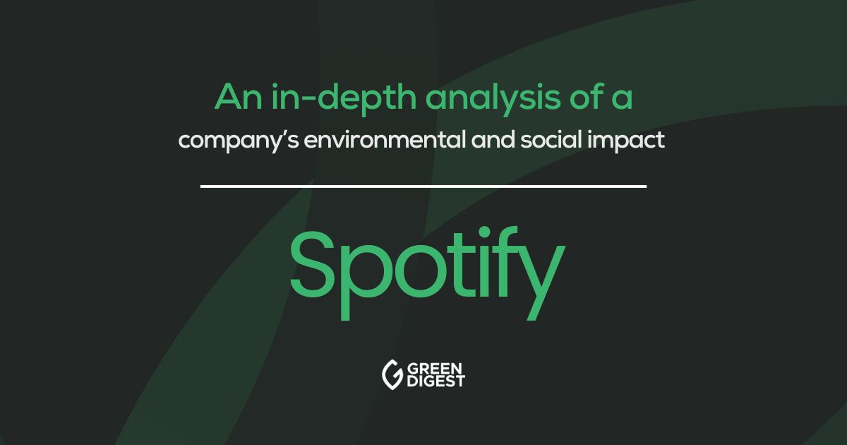 Evaluating a company's impact (the case of Spotify)
