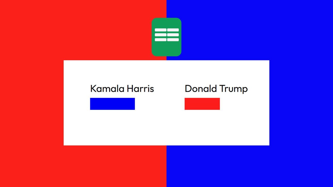 I Built a Live Election Tracker in Google Sheets ...kinda