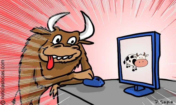 ¿Puedes encontrar la vaca invisible?