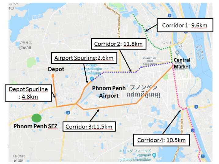 Mapping every urban rail transit in Southeast Asia