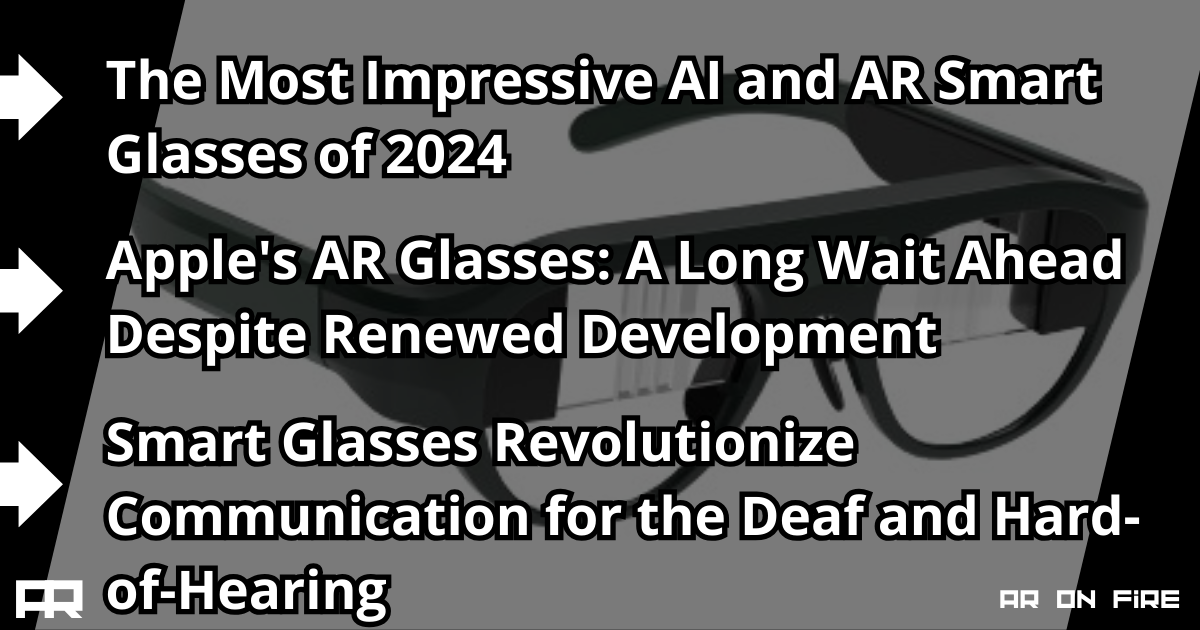 Apple's future glasses | Best AR glasses of 2024 | AR glasses for the deaf