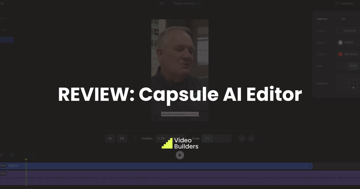 🎥REVIEW: Capsule - AI Video Editor