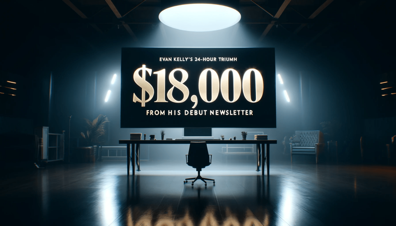 How Evan Kelly Made $18,000 in Just 24 Hours