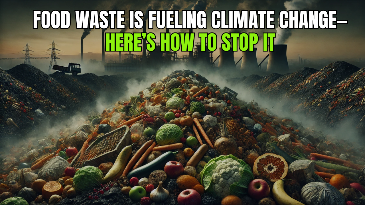 🌱 Food Waste Is Fueling Climate Change—Here’s How to Stop It 🍽️🌍