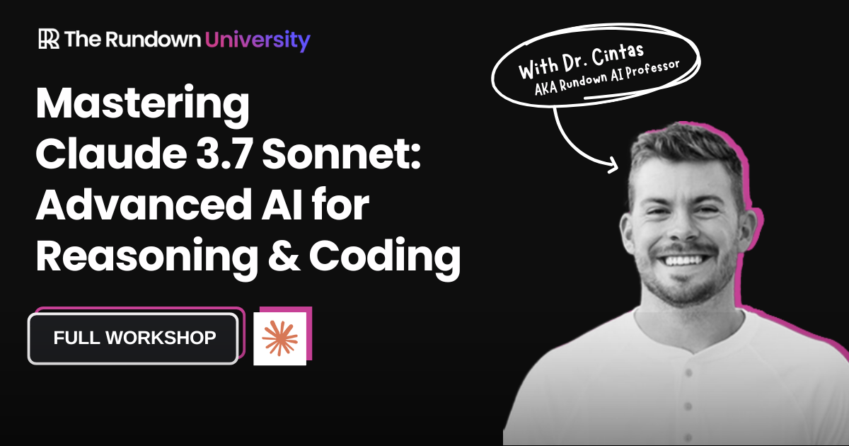 🧠 Why Claude 3.7 is the new king of code [Workshop]