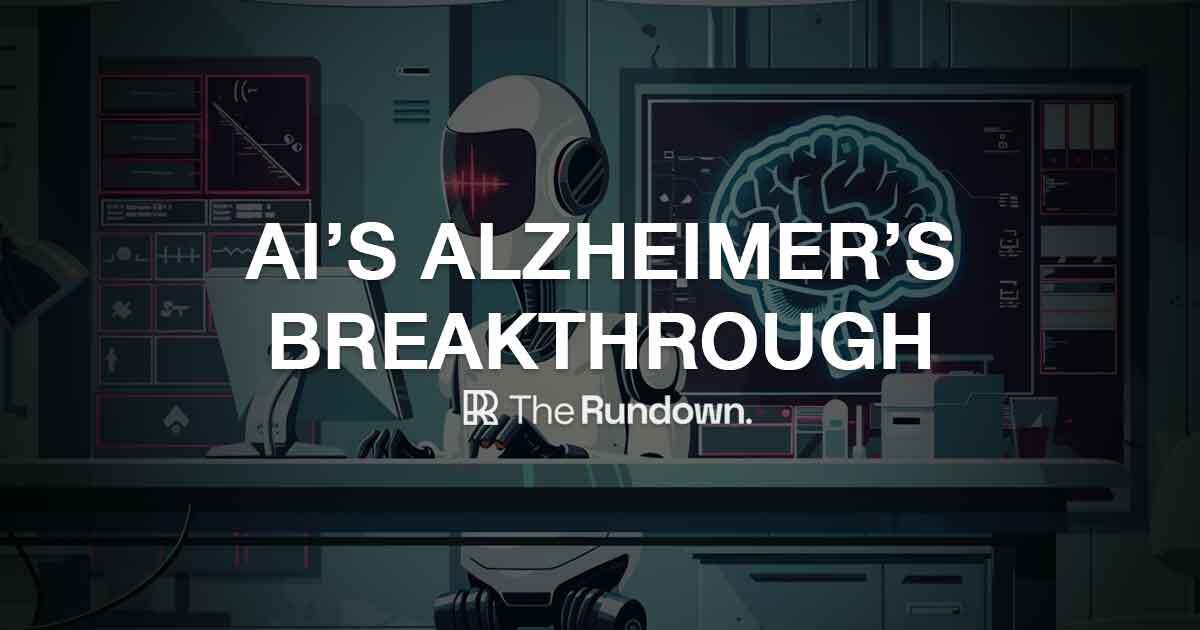 AI’s Alzheimer’s breakthrough! | BARD AI