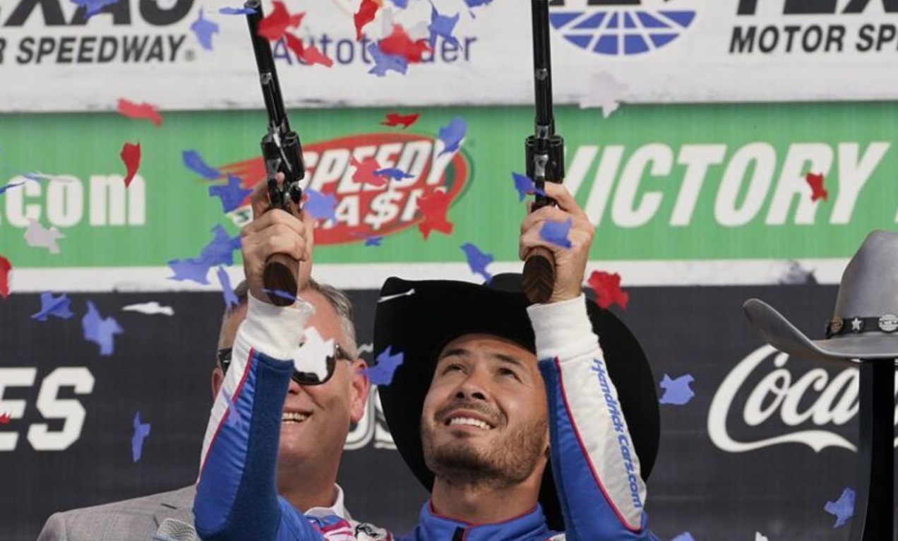 Kyle Larson Makes History!