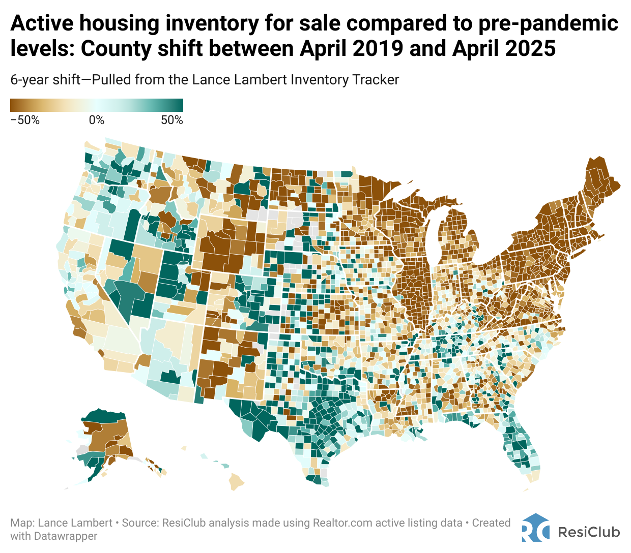 Monthly report: Housing market inventory dynamics in 800+ metros and ...