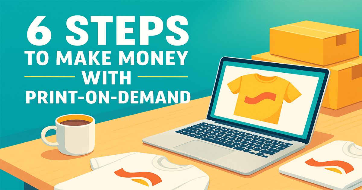 How to Make Money with Print-on-Demand in 6 Steps (Complete Guide to ...