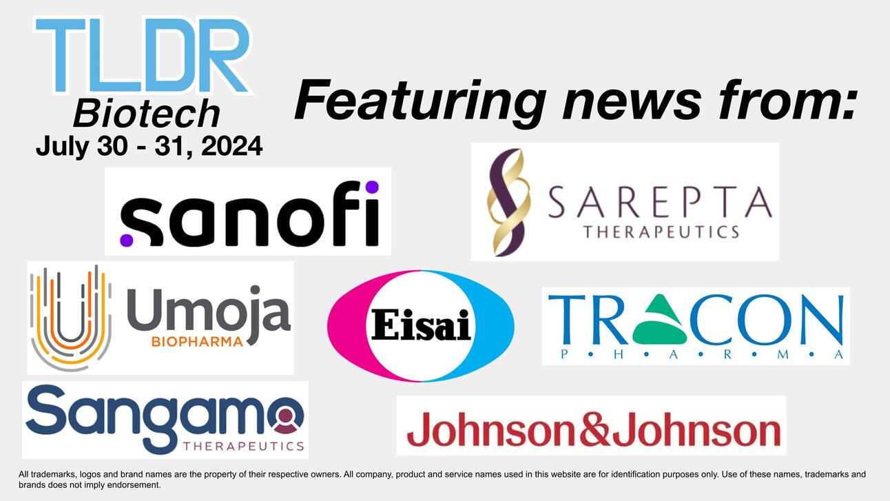 Biotech & Pharma Updates | July 30 - 31, 2024