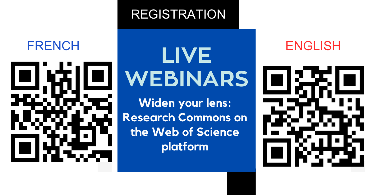 [Webinar with certificate] Widen your lens: Research Commons on the Web ...