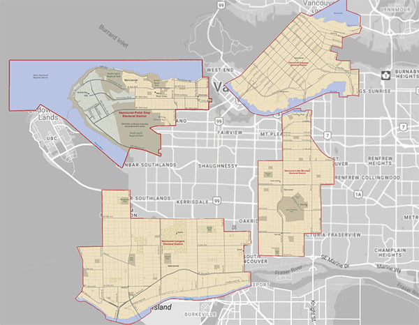 These are the most interesting ridings to watch in Vancouver tomorrow