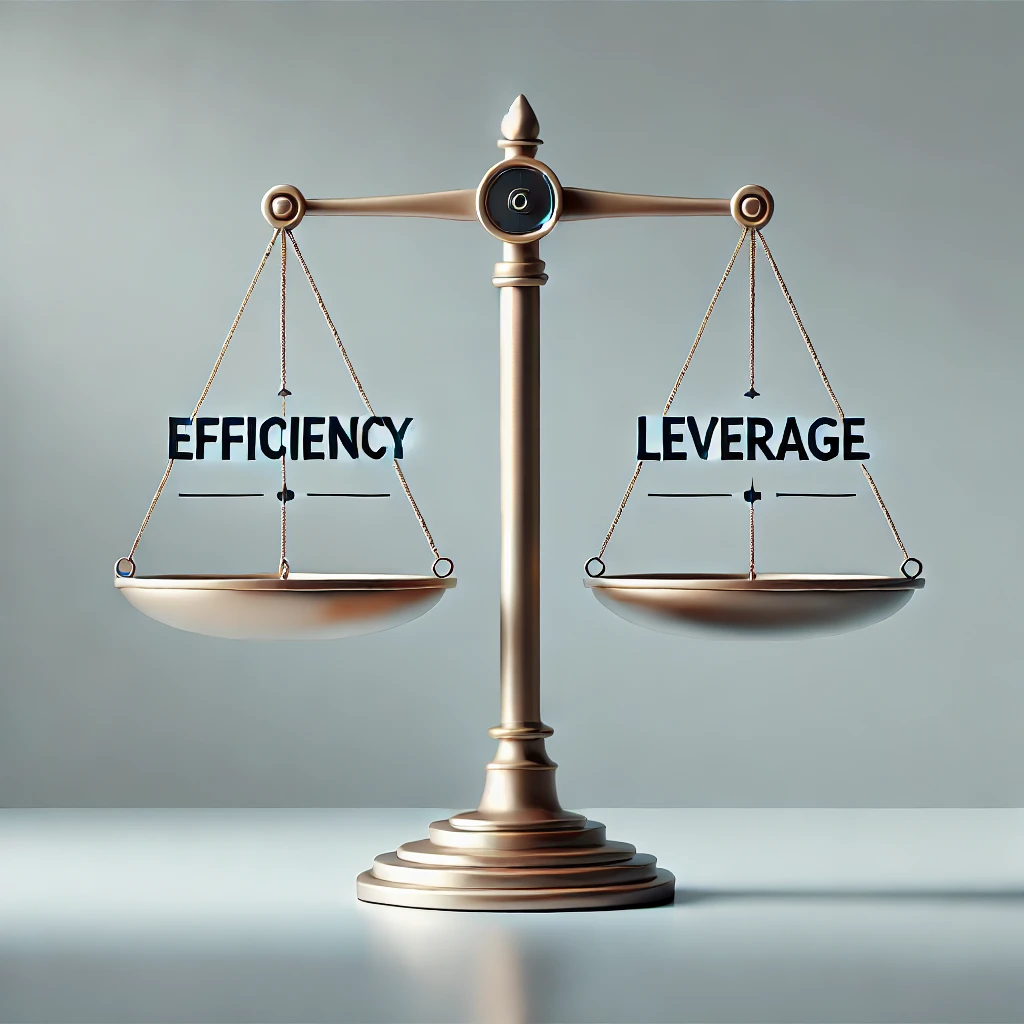 AI in Healthcare: Navigating the Balance Between Efficiency and Leverage