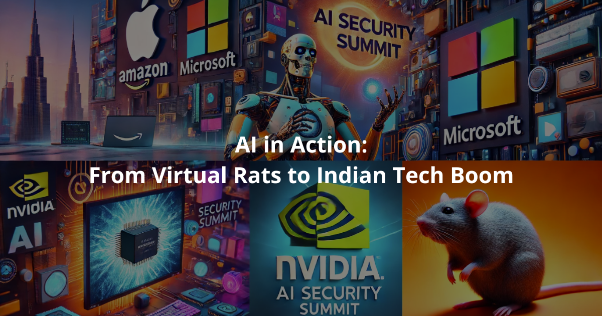 🐇 AI in Action: From Virtual Rats to Indian Tech Boom