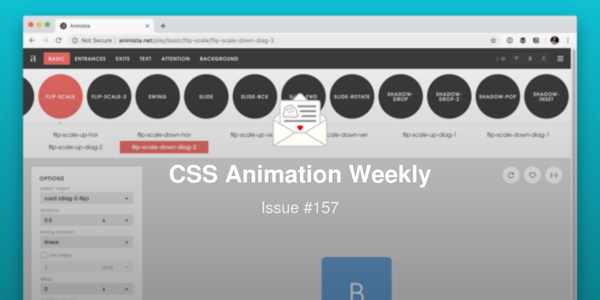 CSS Animation Weekly #157