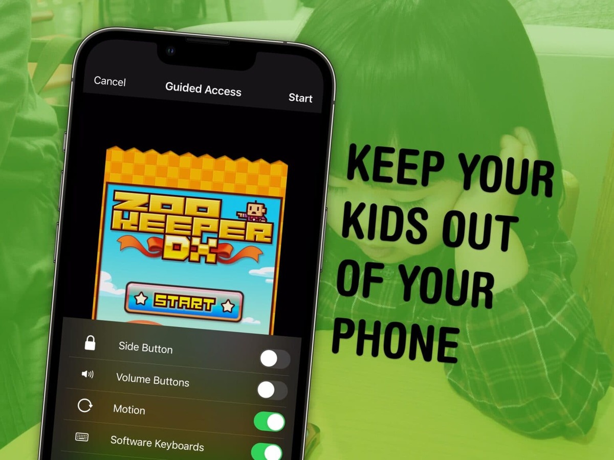 Enable iPhone's 'guest mode'