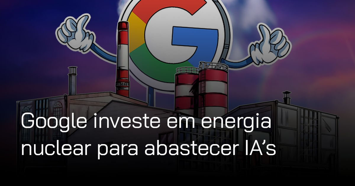 Google usando energia nuclear☢️