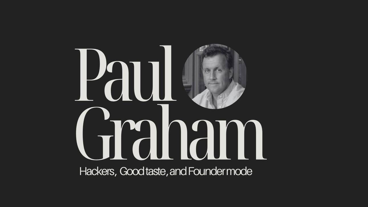 Paul Graham: