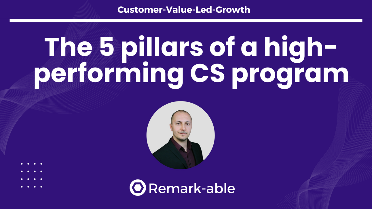 The 5 Pillars of a high-performing CS program