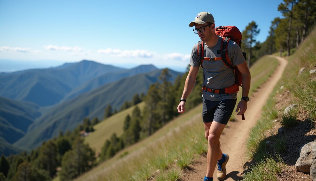 🏔️ Hiking Stronger: The Backpack Trick That Builds Trail-Ready Legs
