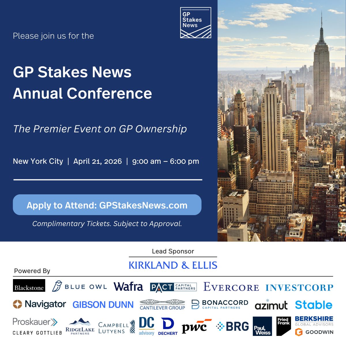 Registration Open: The 2026 GP Stakes News Conference