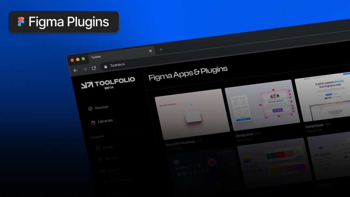 15+ Figma Plugins Added to Toolfolio