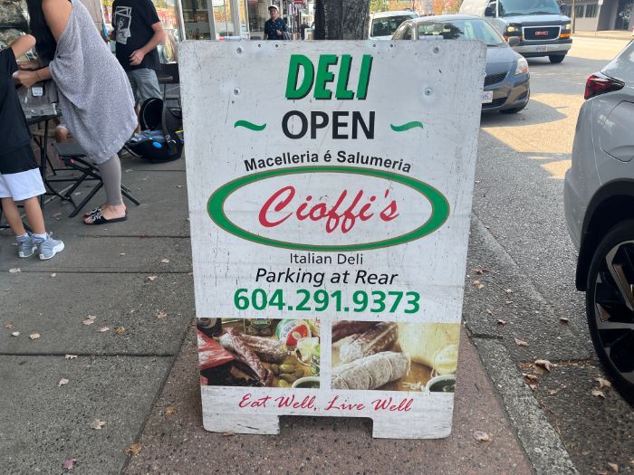 For all your Italian grocery needs, trust Cioffi’s