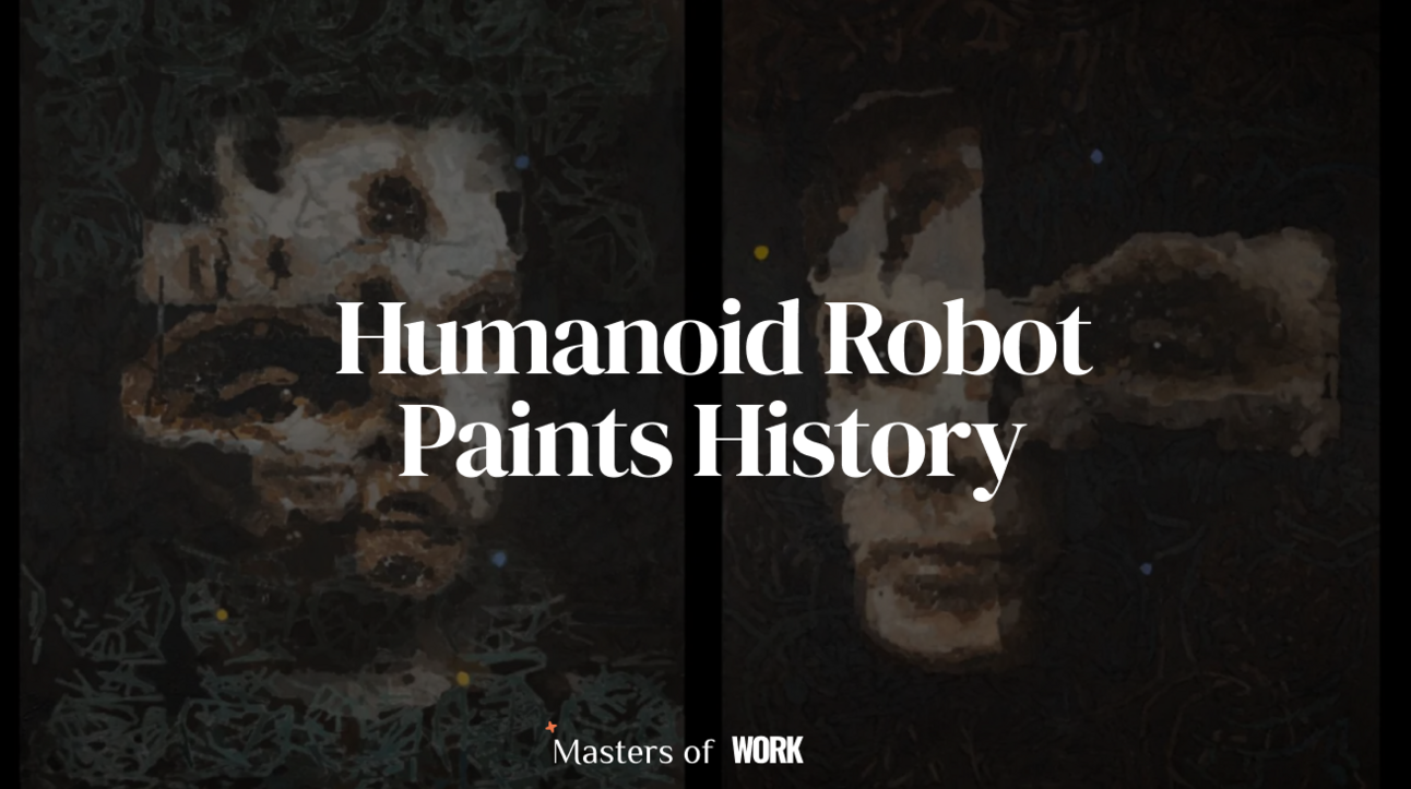Humanoid Robot Paints History
