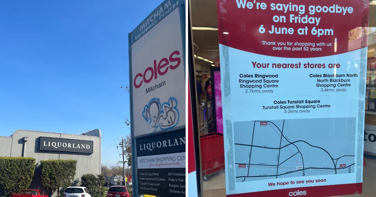 After more than half a century, Coles is leaving Mitcham