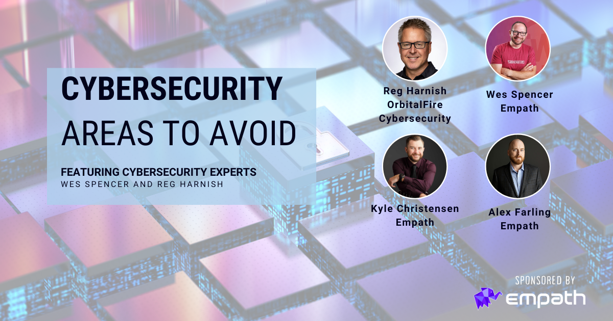 Cybersecurity Areas To Avoid