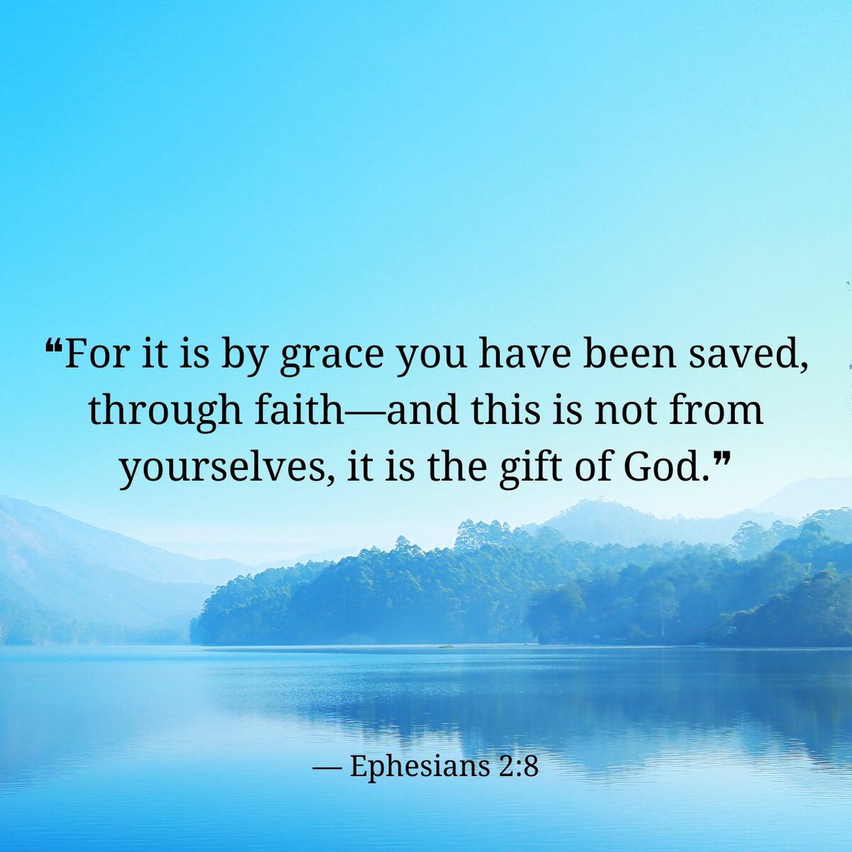 Verse of the Day: Ephesians 2:8