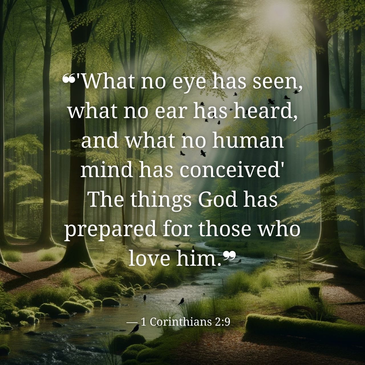 Verse of the Day: 1 Corinthians 2:9