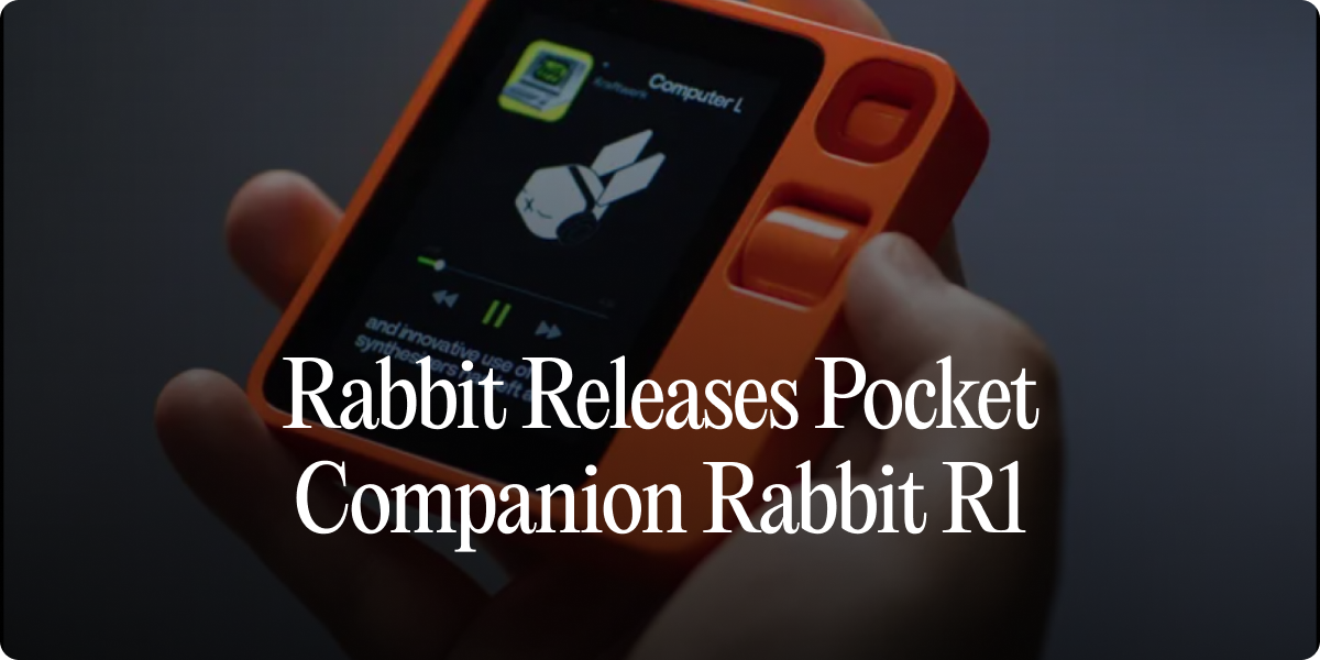 Rabbit releases a pocket companion