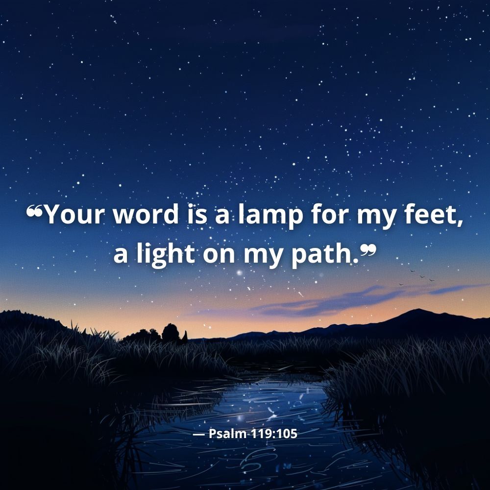 🙏 Verse of the Day: Psalm 119:105